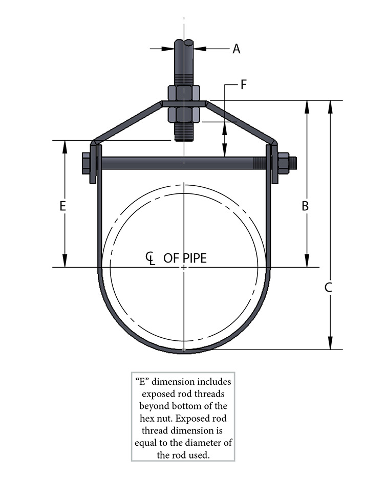 Typical Hanger Spacing And Rod Diameter For Horizontal 41 OFF